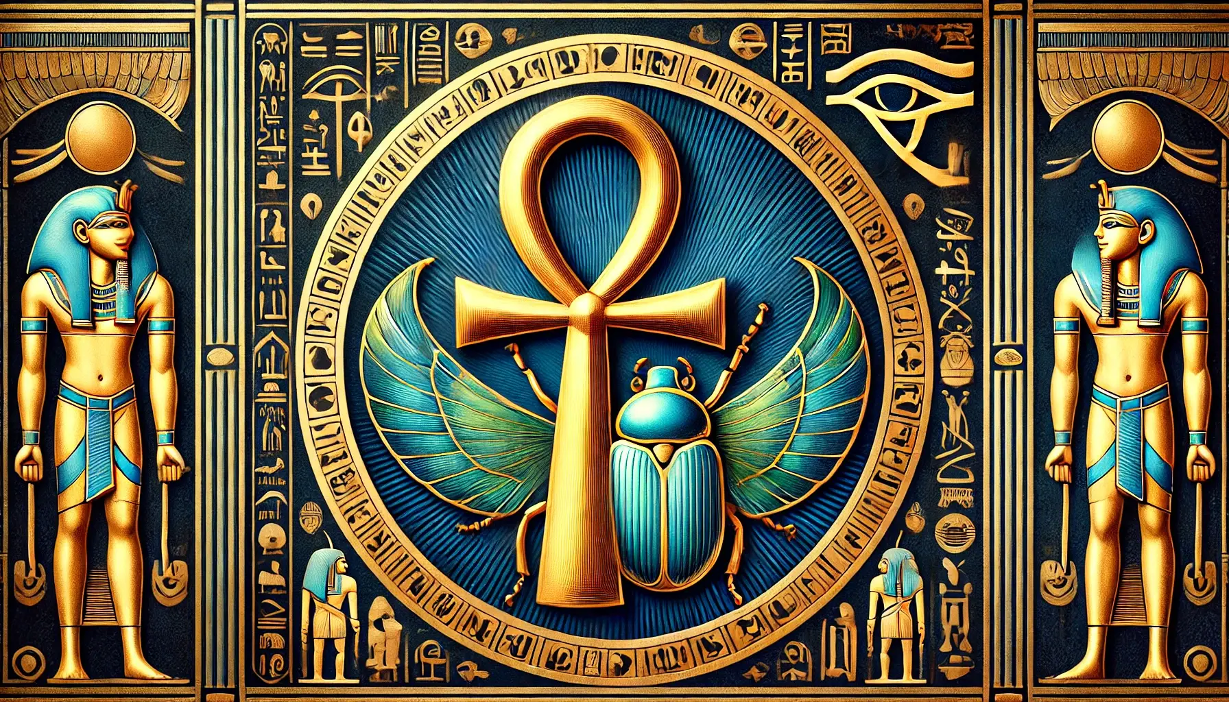 The Ankh and Scarab: Ancient Symbols of Life and Transformation